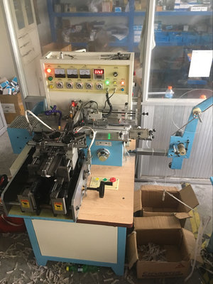 Cold Cutting Label Folding Machine 220V/110VAC For Nylon Tape / Safety Belt