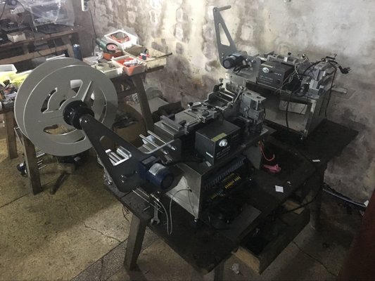 Fully Automatic Label Ribbon Cutter Machine With Micro Computer 60L*44W*44Hmm
