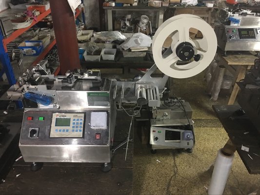Small Computerized Woven Label Cutting Machine Hot & Cold