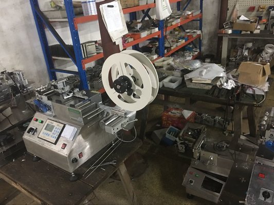 Cold Knife Or Hot Knife Automatic Label Cutter Machine Anti Faking