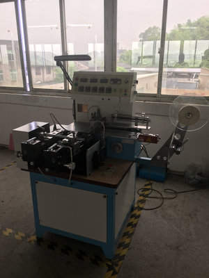 Hot Cutting Label Folding Machine / End Fold Label Cutter Machine