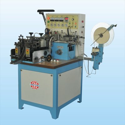 Automatic Label Cutting And Folding Machine / Ribbon Label Cut And Fold Machine