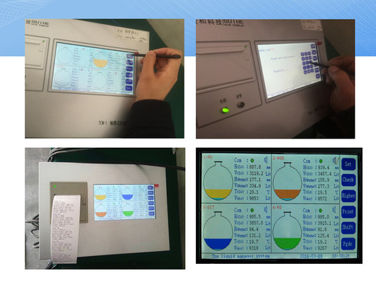 Magnetostrictive Level Gauge tank gauging system/level sensors Liquid Level Sensor/LCD display water tank level monitor