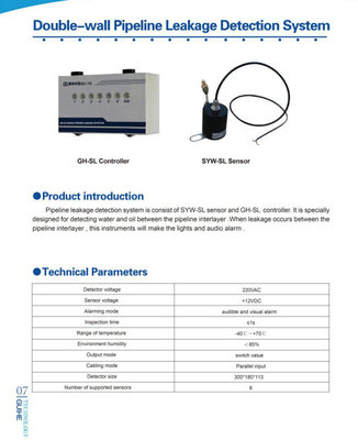 Explosive-proof Leak detector for Franklin Fillng System, Fuel Filling Pipe Leakage detection,water oil leak alarm