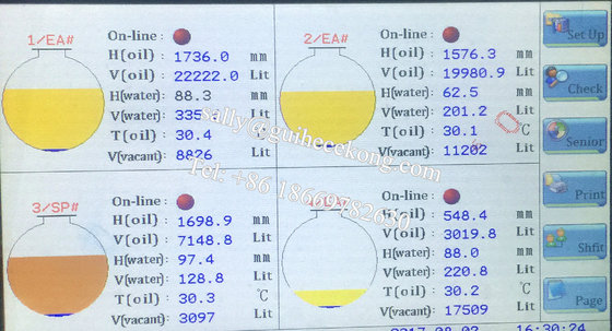 Guihe brand Forecourt controller ATG / automatic diesel fuel tank level gauge for veeder root  gas station