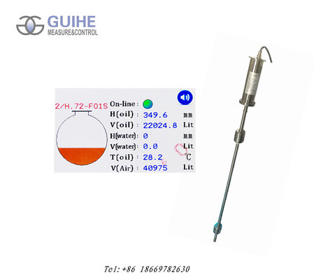 Guihe Petrol station LPG mangentostrictive probe atg / Automatic tank gauge console / fuel level volume measuring sensor