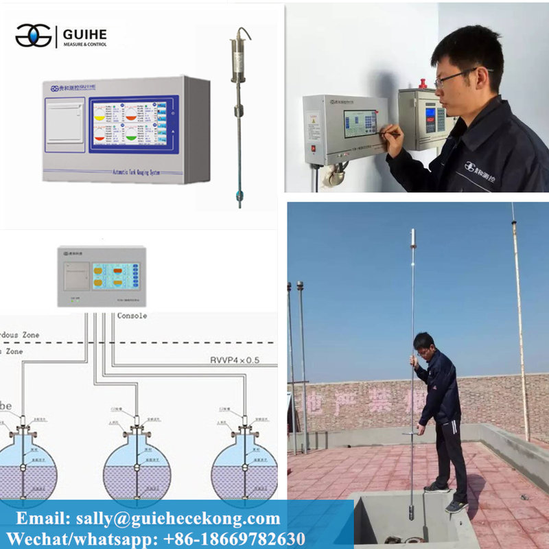 Guihe brand automatic tank gauging system / Tank level gauge in measurement & analysis instruments model SP300