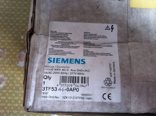 SIEMENS 3TF5222-0AP0 3TF5344-0AP0