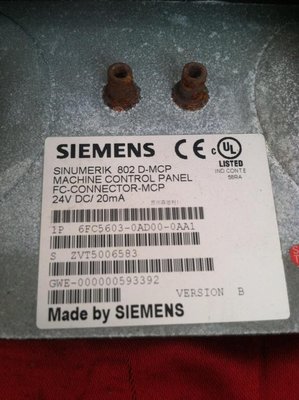 SIEMENS 6FC5611-0CA01-0AA0 6FC5603-0AD00-0AA1 6FC5603-0AC13-1AA0 6FC5610-0BA10-0AA1
