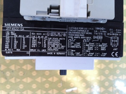 3TF4522-0AP0 3TF4744-0AP0  SIEMENS