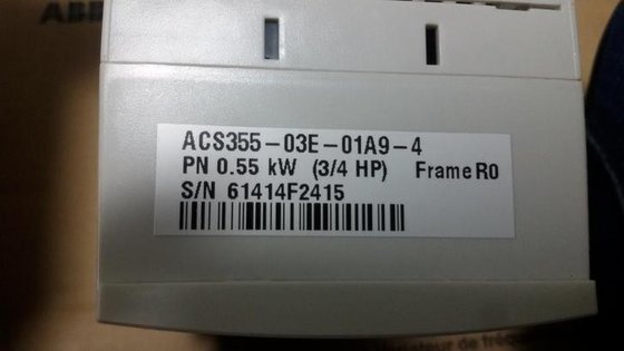 ABB ACS355-03E-01A9-4 converter 0.55KW 550W