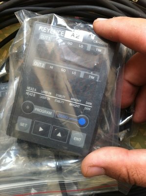 KEYENCE laser displacement controller Panel, new as used price model: LK-GD500