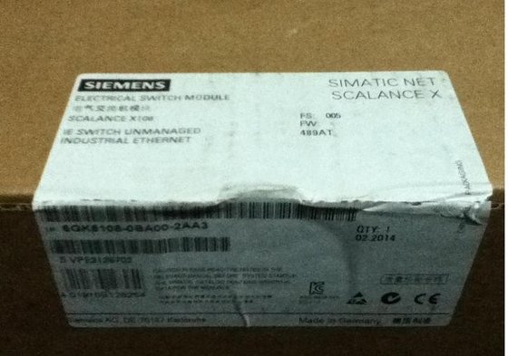 model: SCALANCE X108, order no 6GK5108-0BA00-2AA3