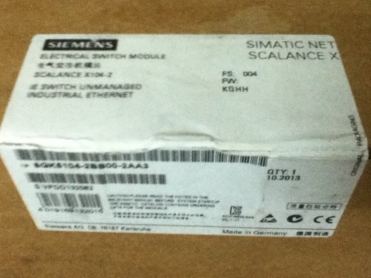 model: SCALANCE X104-2, order no 6GK5 104-2BB00-2AA3