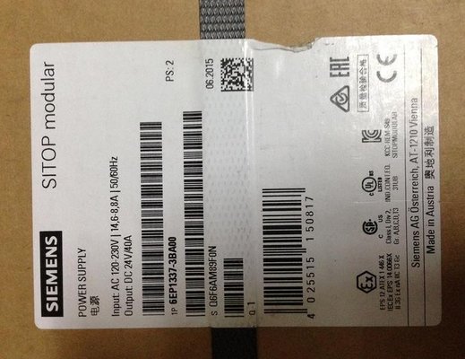 new unopened 6EP1337-3BA00 Siemens power supply SITOP MODULAR 24V/40A spot