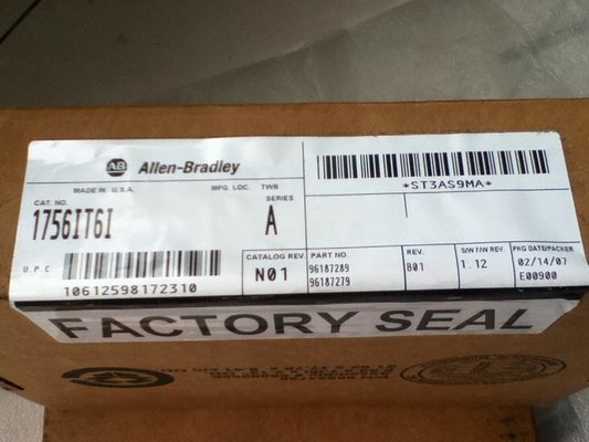 AB 1756 IT6I thermocouple input module United States domestic production, made in 2007