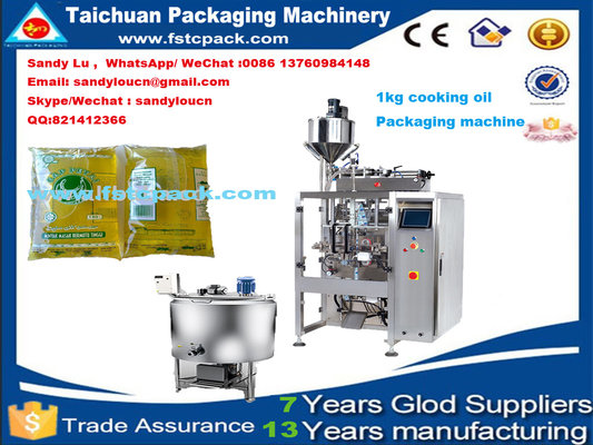 Automatic cooking oil packaging machine ,Hot sell vegetable oil packing machine