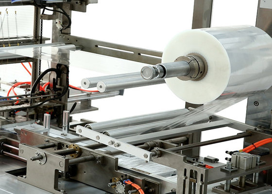 Tea Box Cellophane Wrapping Machine High Efficiency Overwrap Packaging Machine