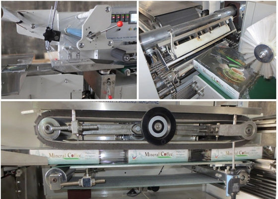 Food Beverage Heat Shrink Wrap Machine Waste Recycling Flow Pack Wrapper