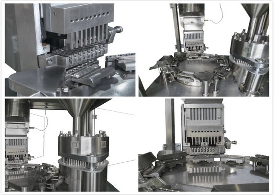 High Speed Capsule Filling Machine 2000 Pcs / Min Empty Capsule Filler