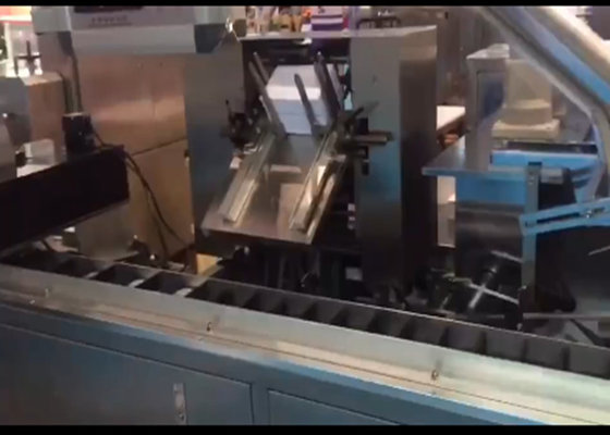 Pharmaceutical Blister Cartoning Machine Low Noise Encasing Machine