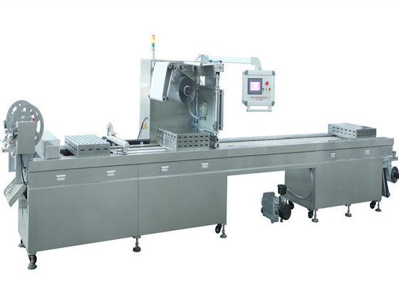 Aluminum Film Automatic Vacuum Packing Machine Double Side Stretch Wrapping