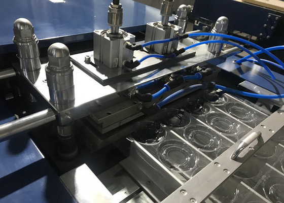 PP Lids Plastic Cup Thermoforming Machine High Speed 15-25 Cycles / Min
