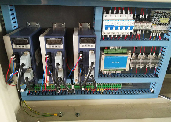 Three Sides Sealing Automatic Shrink Wrap Machine Servo Motors Driving