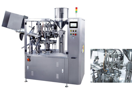 Metal Automatic Tube Filling And Sealing Machine For Cream Tube