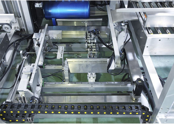 High Speed Automatic Case Packer 400 Cases / Hour With Double Robots Hands