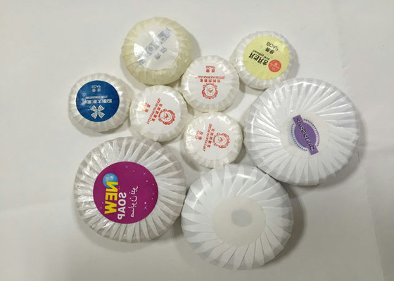 Pleat Auto Packing Machine Round Soap Wrapping Machine Diameter 40-60mm