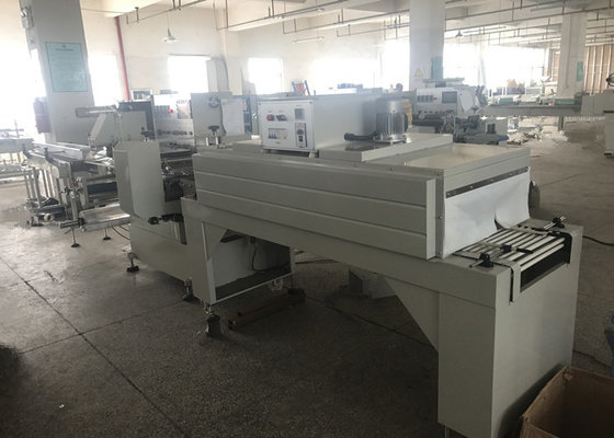 Top Sealing Horizontal Flow Wrap Packing Machine PE Film Belt Feeding
