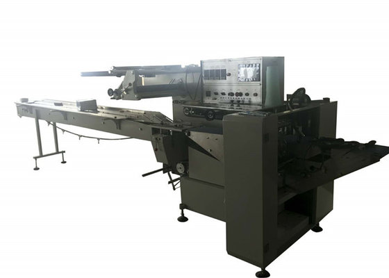 Iron Plate Frame Film Packing Machine Automated Horizontal Flow Reciprocating