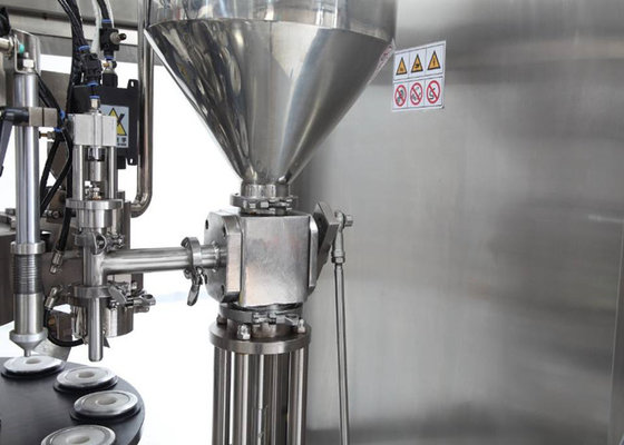 6KWs Auto Packing Machine Small Scale Cream Soft Tube Filler And Sealer