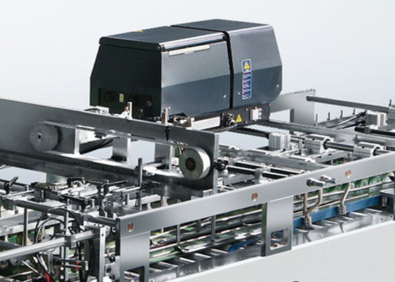Card Feeding Fully Automatic Bag Making Machine Paper Bag Bottom Gluing