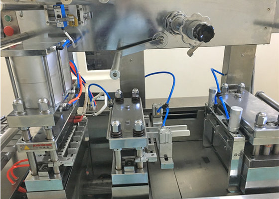 Flat Plate Alu Alu Blister Packing Machine PVC Moisture And Dust Proof
