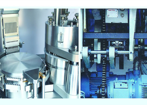 Pharmaceutical Powder Capsule Packing Machine 1000 Capsules / Min Computer Control