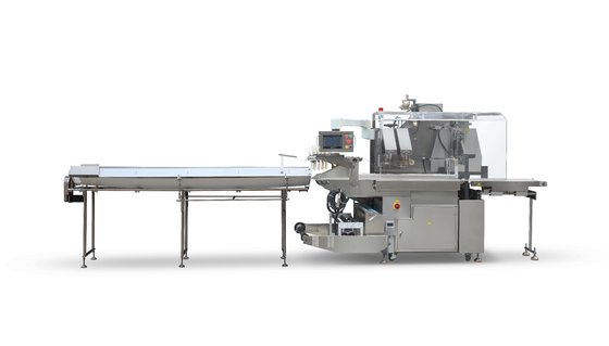 Shrinkable Film Pillow Wrapping Machine High Sensitivity Bottom Sealing Machine