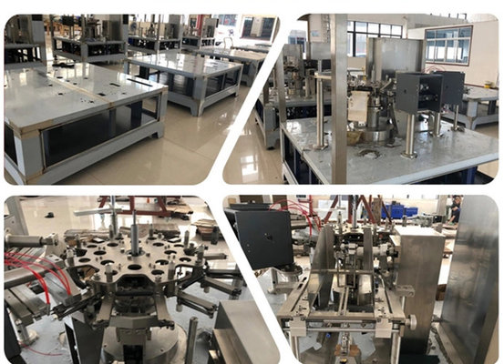 Premade Liquid Pouch Fully Automatic Packing Machine Stainless Steel Structure