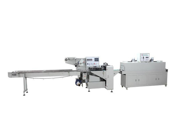 Reciprocating Transverse Industrial Shrink Wrap Machine High Packaging Efficiency
