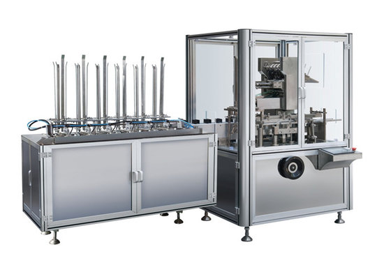 Small Scale High Speed Cartoning Machine Mask And Coffee Bag Packaging