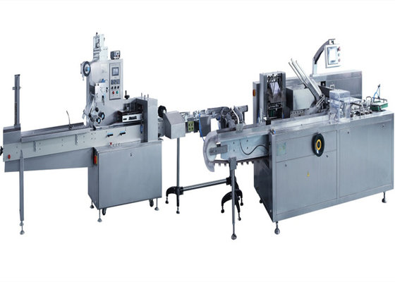 Electrical Control Automated Packaging Line High Efficiency Cartooning KWGSZ-130L