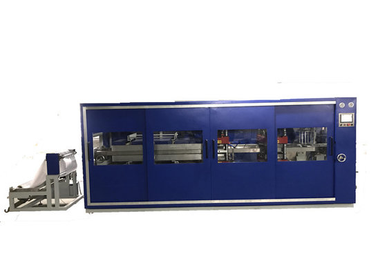 Component Trays Thermoforming Cup Making Machine Electronic Control Fast Speed
