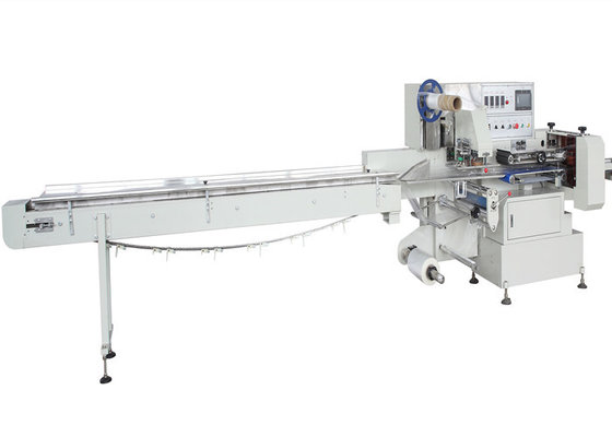 Heat Shrinkable Horizontal Flow Wrap Packing Machine Responsive PID Control