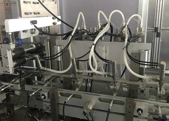 High Filling Accuracy Automated Packaging Line Commercial Face Mask Maker Machine