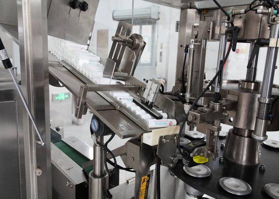 6KWs Auto Packing Machine Small Scale Cream Soft Tube Filler And Sealer