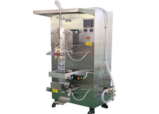 Stainless Steel Cover Industrial Packing Machine Juice Water PE Pouch Filling