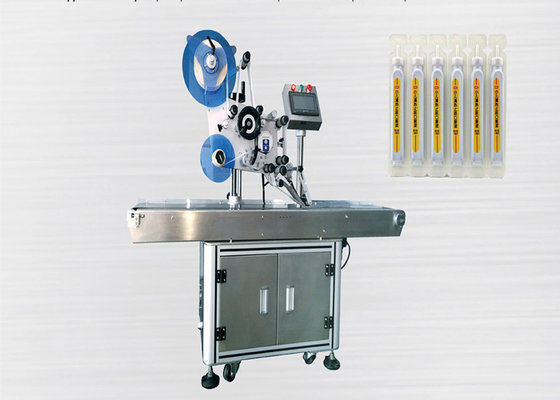 Pastic Molding Ampoule Filling And Sealing Machine With Labeling Line