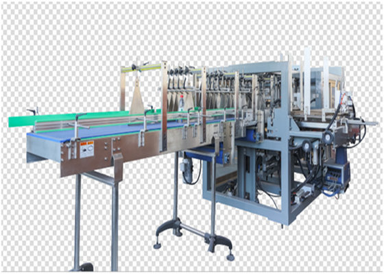 Full Automatic Beer Cans /  Bottles Wrap Round Case Packer 1200 Cases / Hour