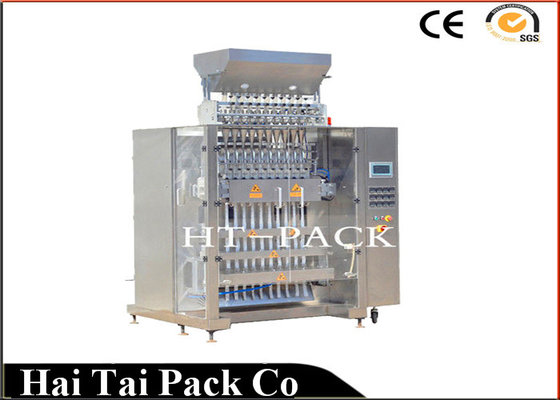 China High Speed Granule Packing Machine / Multi Lanes Stick Sugar Granule Packaging Machinery supplier